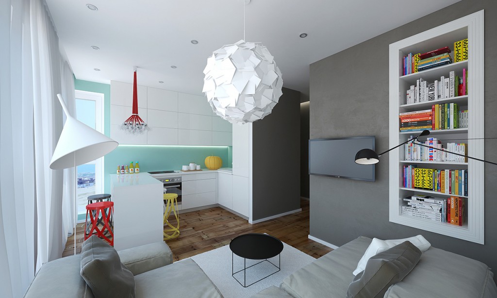 Modern Small Apartment Design In Bulgaria – Adorable HomeAdorable Home