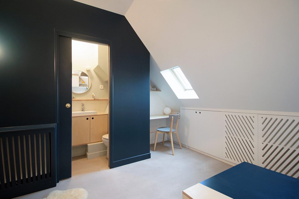 Incredible Transformation Of A Tiny Attic Studio In Paris – Adorable ...
