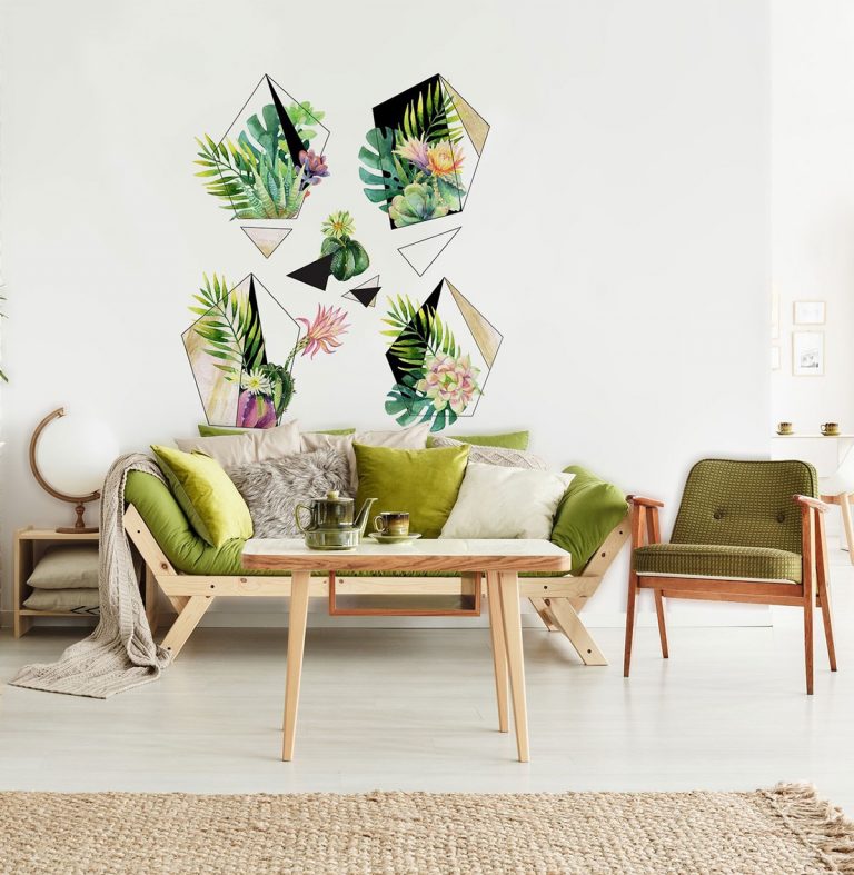 How To Transform Every Room In Your Home With Murals And Stickers ...